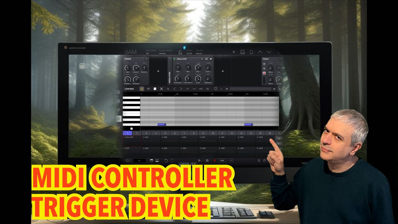 Imaginando BAM Beat Maker & Music Maker Tutorial 3 [Midi Controller and ...
