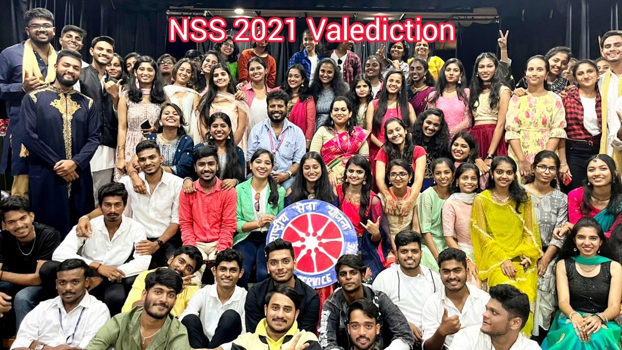 MES Degree College NSS Volunteers 2021 Batch Valediction Vlog by ...