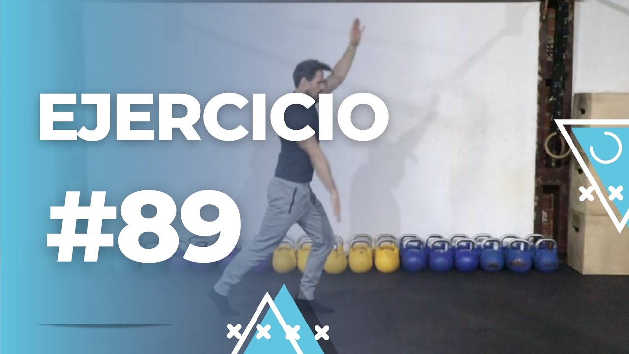 EJERCICIO 89. Jumping Jacks frontales - YouTube