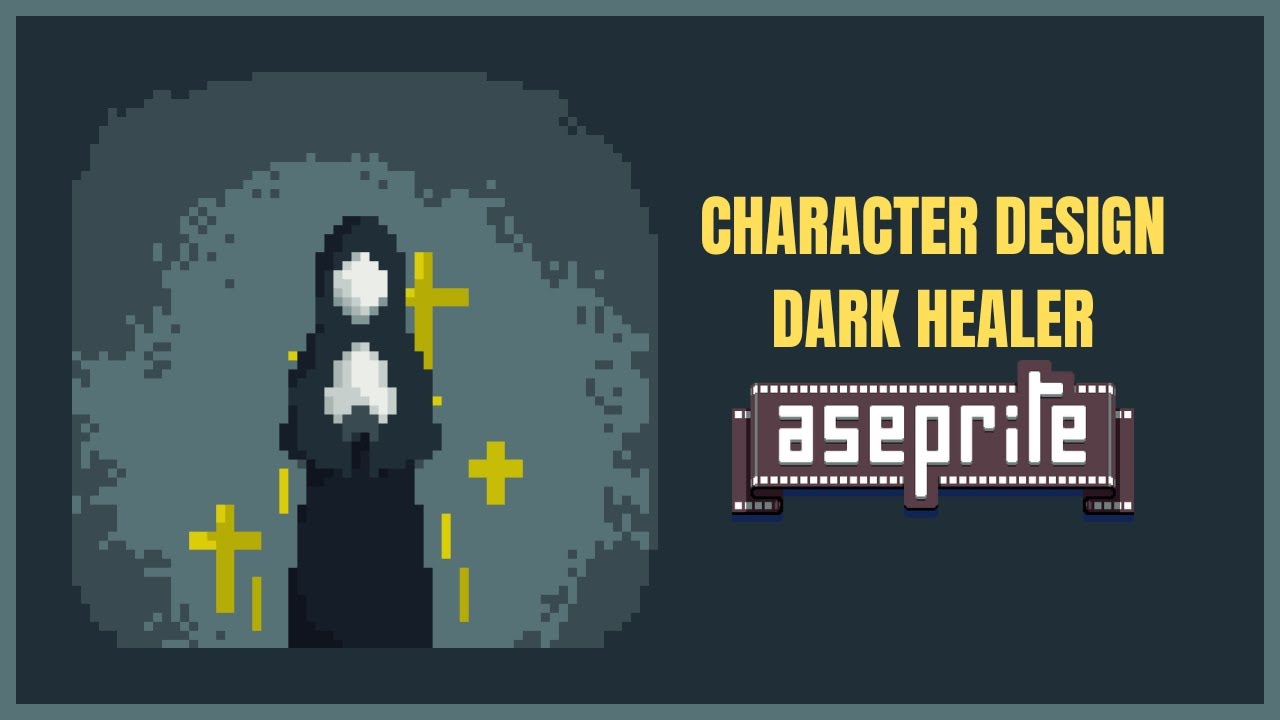 Dark Healer | Pixel Art Timelapse - YouTube