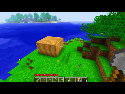 Minecraft Beta - Building A House [2] - YouTube