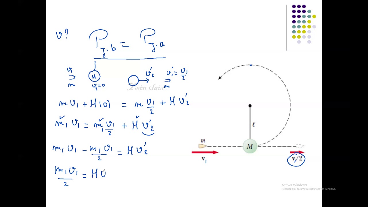 Problem 24 chapter 9 page 284 InElastic Collision conservation of ...
