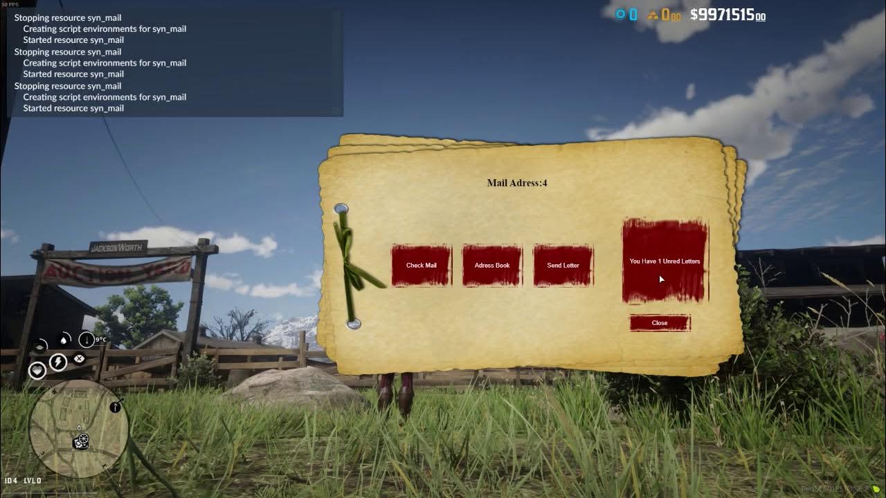 Syn_mail Redm Script VORP - YouTube