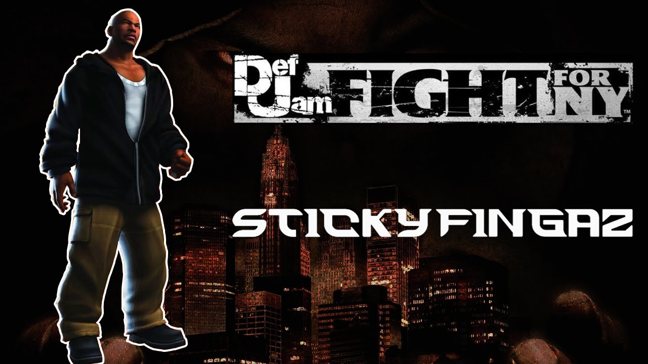 Def Jam FFNY: Character Showcase - Sticky Fingaz - YouTube