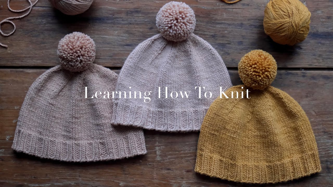 08 My Knitting Journey | Learning How to Knit - YouTube