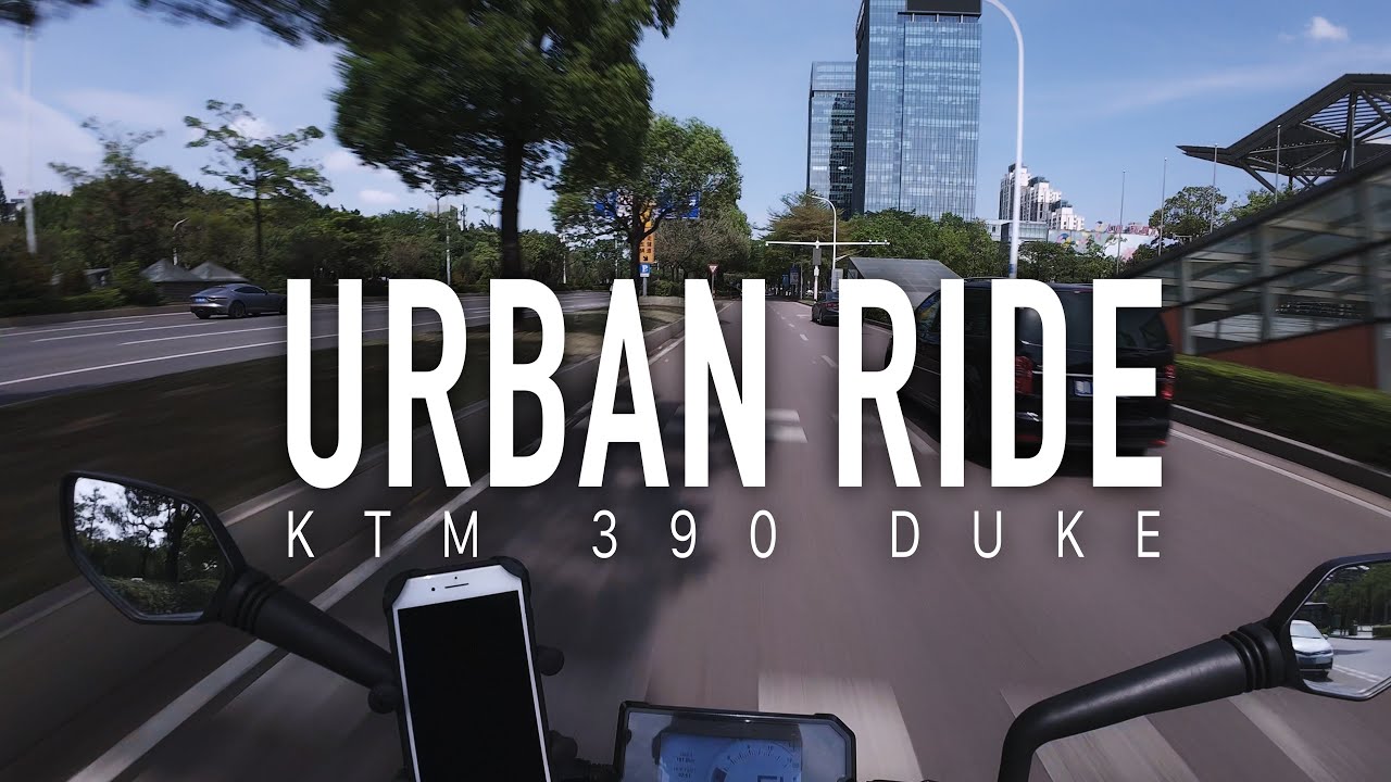 KTM 390 Duke | Urban Ride | Raw Sound | ASMR | Remus Exhaust | Pure ...