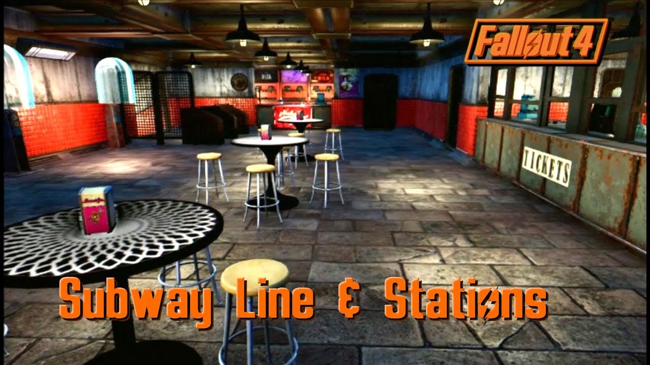 Fallout 4 Subway Line & Stations - YouTube