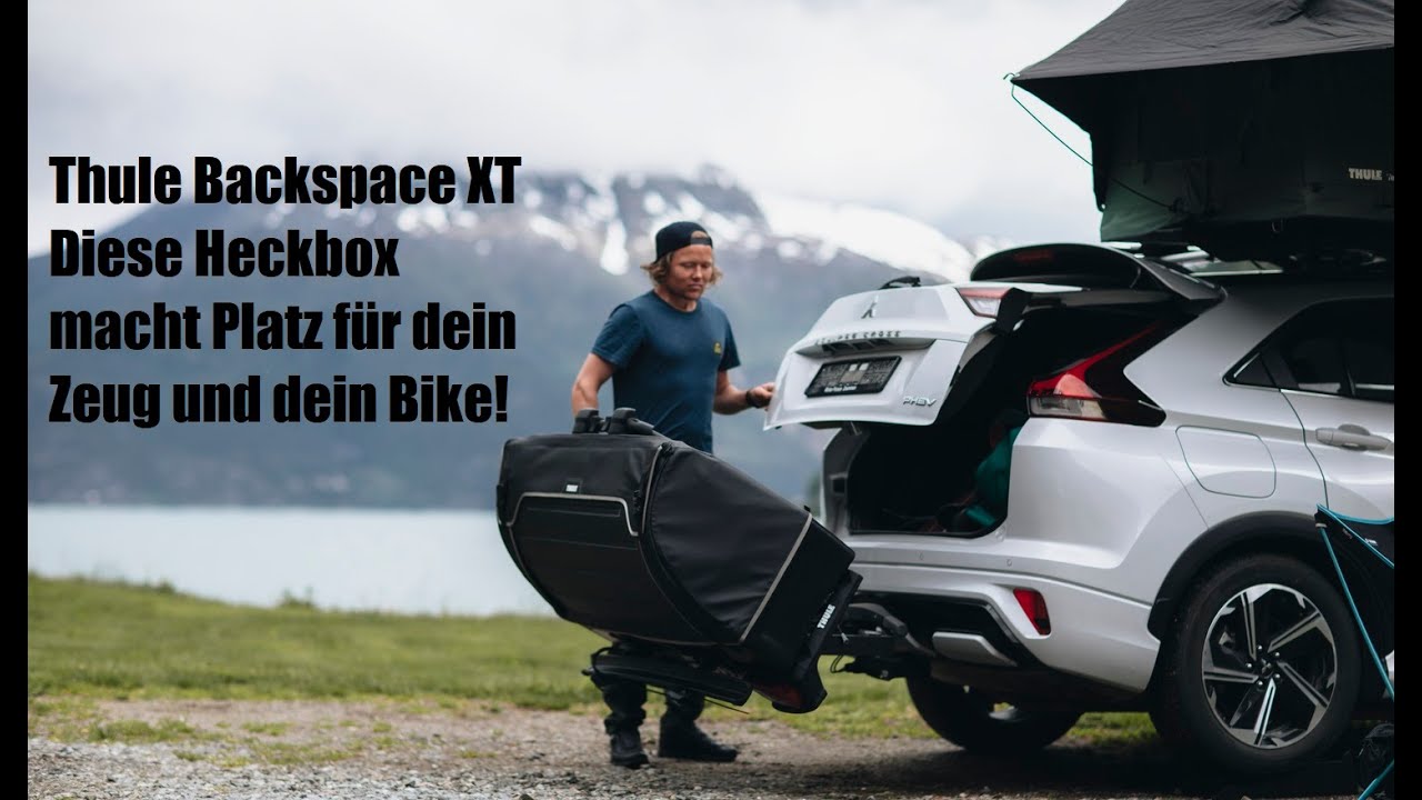 Wie montiere ich die Thule BackSpace XT auf dem VelosSpace Fahrradräger ...