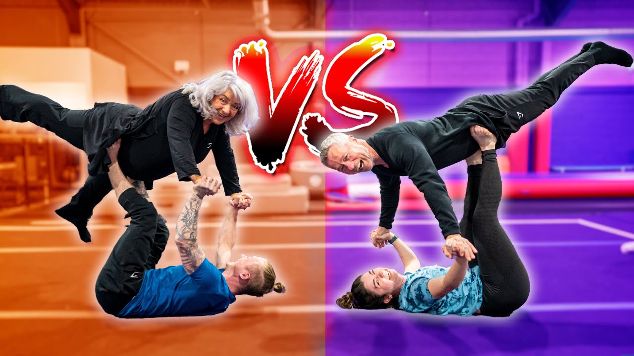 FAMILY ACRO YOGA CHALLENGE - YouTube