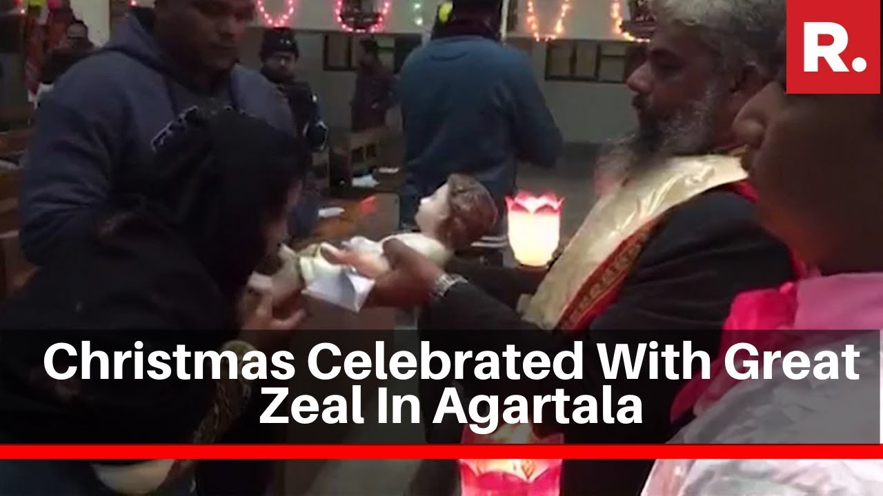 Watch | Christmas Celebrated With Great zeal In Agartala - YouTube