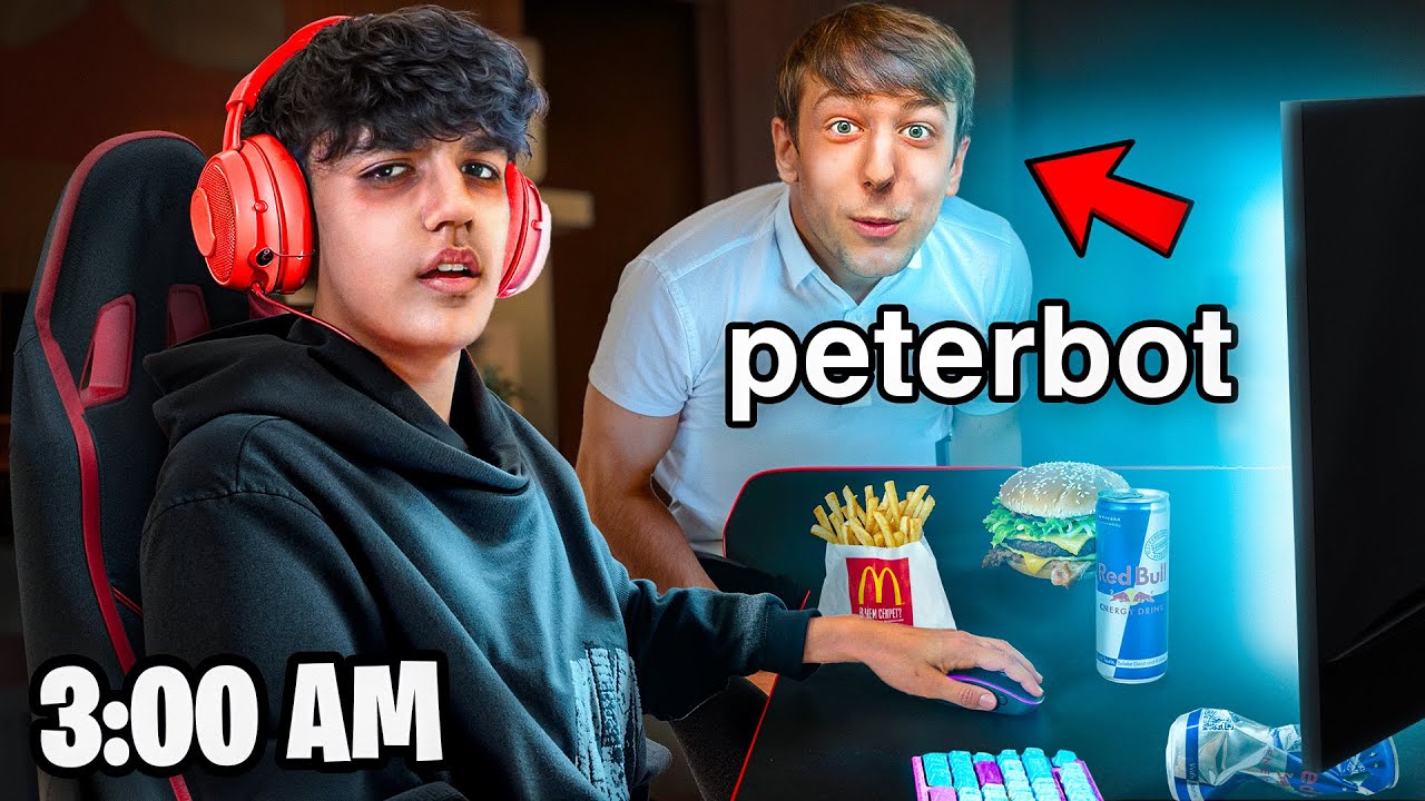 I Tried Living Like PETERBOT For 24 Hours... (Season 4) - YouTube