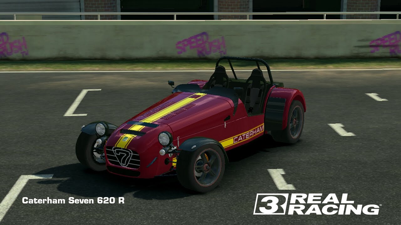 REAL RACING 3///Caterham Seven 620 R - YouTube