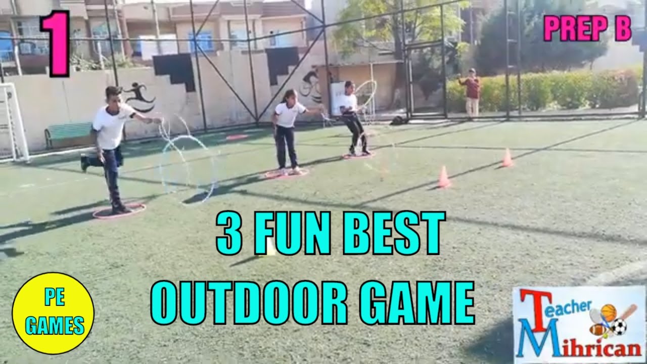 3 Fun Outdoor Games | 3 hula hoop games | 3 pe games | physical ...