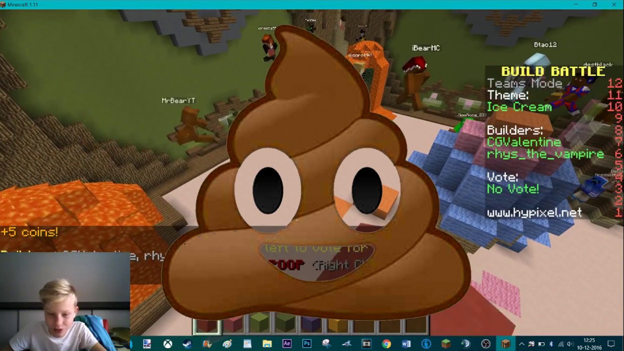 build battle #1 || super poop!! - YouTube