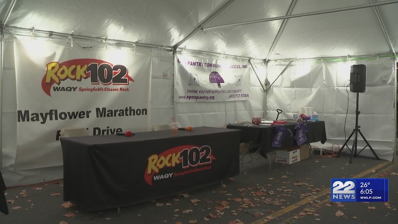 Rock 102’s Mayflower Marathon to benefit the Open Pantry - YouTube