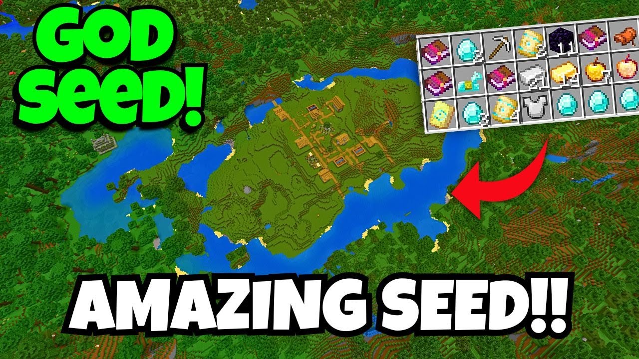 🔥[AMAZING SEED] Minecraft 1.21 Bedrock - YouTube