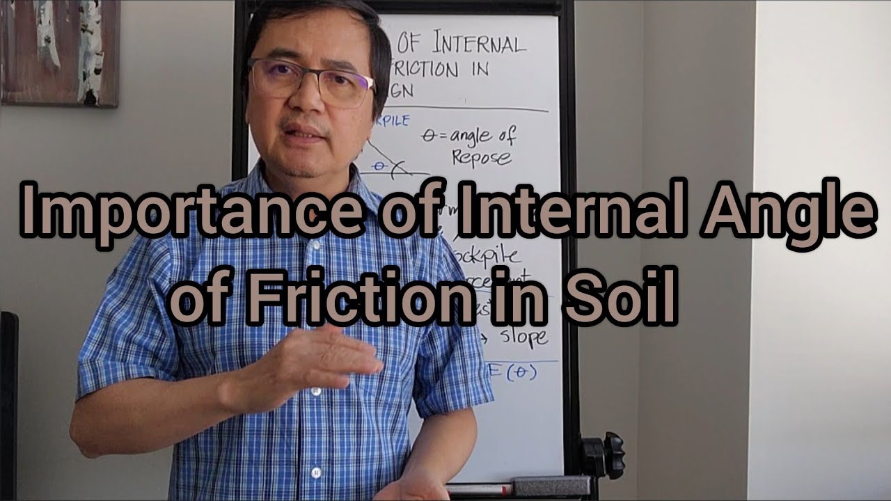 Importance of Internal Angle of Friction in Soil Design - YouTube