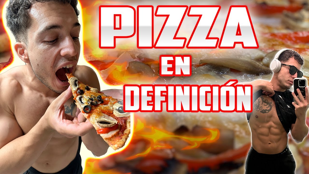 COMO HACER una PIZZA FIT 🍕 para no tener PANZA | 10 weeks out - YouTube