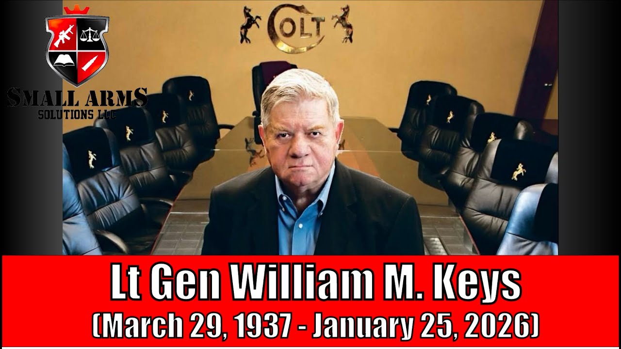 Lt Gen William M, Keys (March 29, 1937 - January 25, 2026) - YouTube
