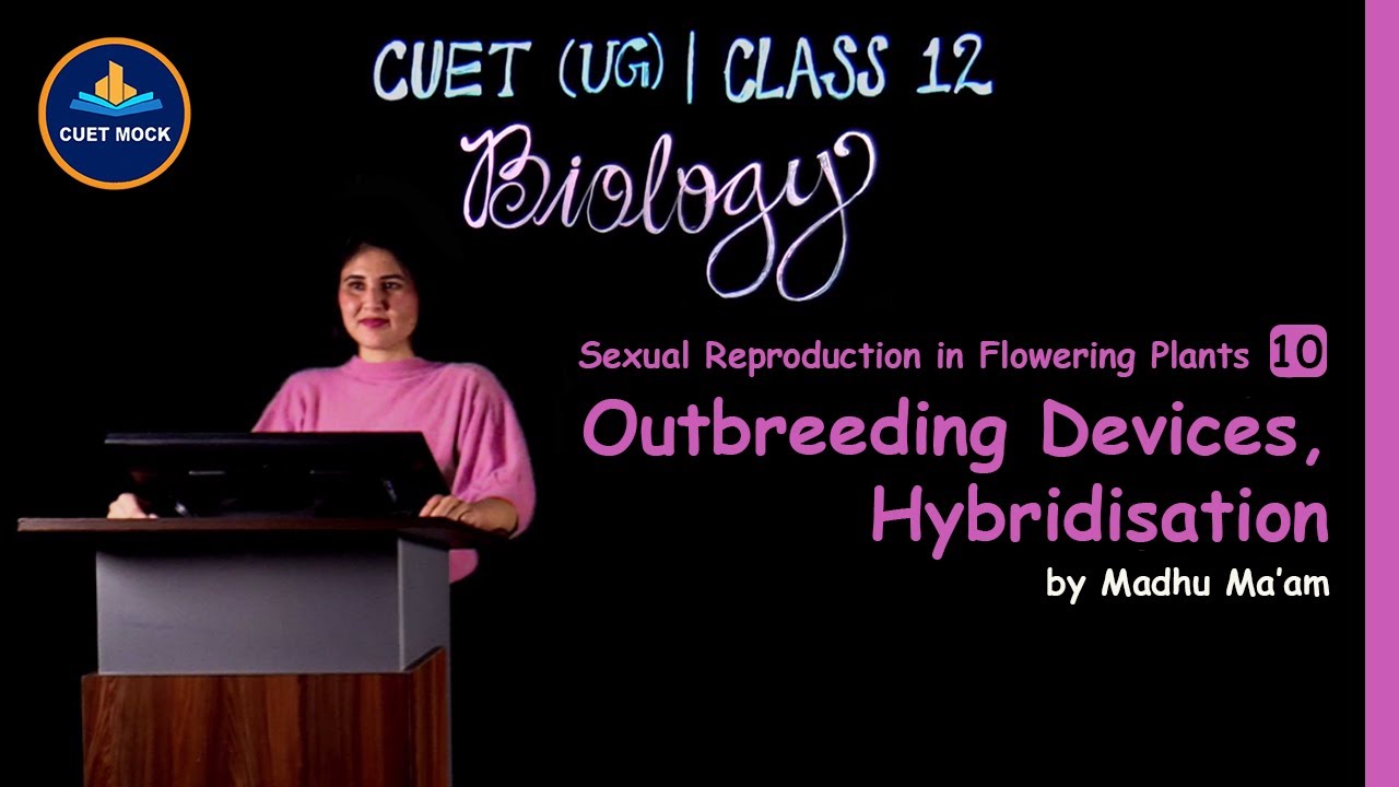 Sexual Reproduction in Flowering Plants 10|Outbreeding Devices ...