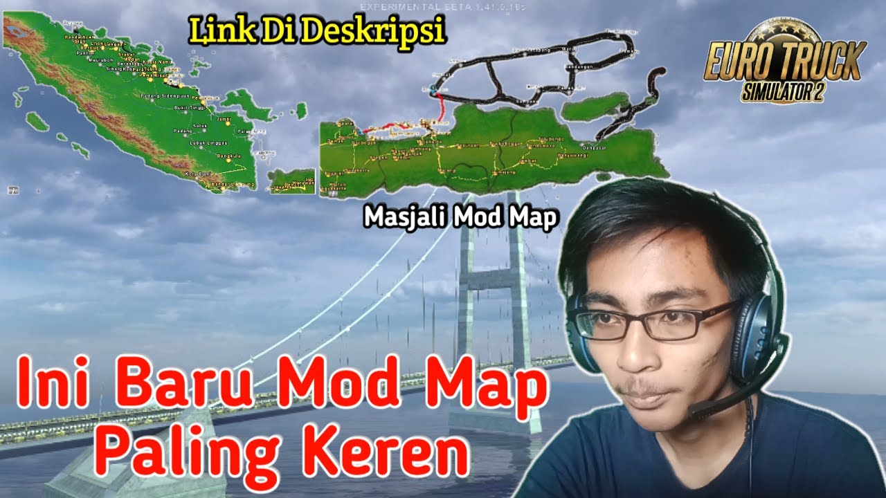 The Real Of Map Nusantara!!! /Ets2 Mod Indonesia - YouTube