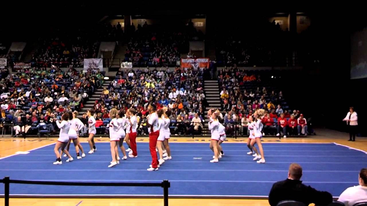 CHS CHEER AT STATE 2013SIDEVIEW - YouTube