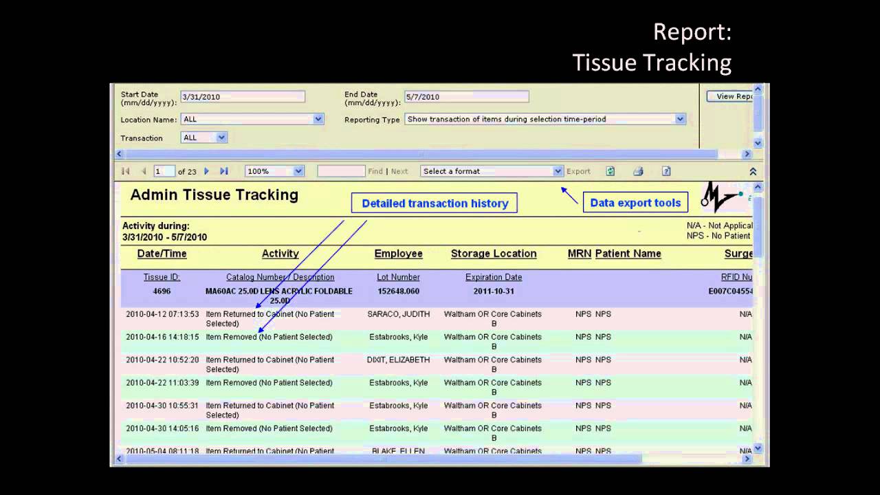 Tissue Tracking - YouTube