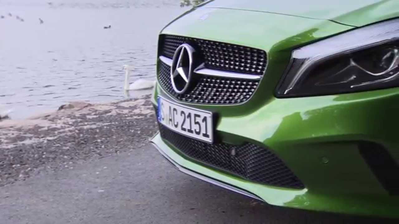 The new Mercedes-Benz A 200 Elbaite Green Metallic Exterior Design ...