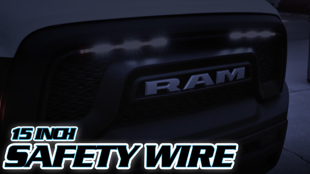 Firewire LEDs Unboxing Safety Wire 15 Inch - YouTube