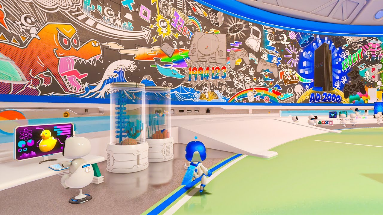 A RELAXING Tour of PlayStation Labo in Astro's Playroom - YouTube