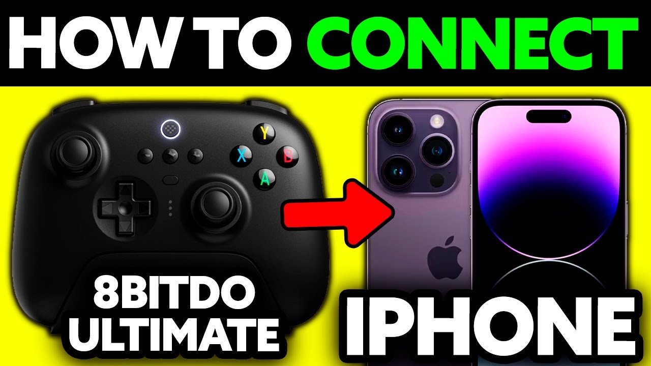 How To Connect 8bitdo Ultimate to iPhone (2025) - Step by Step - YouTube