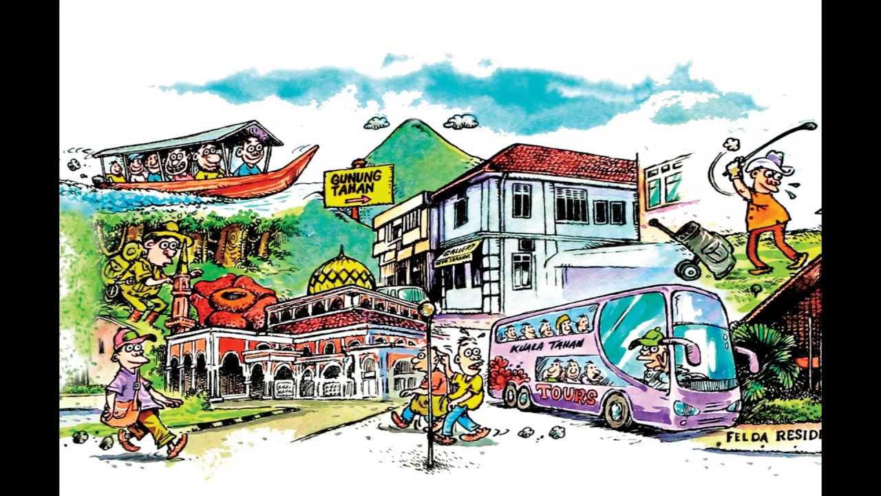 GALLERY CARTOON AZA - BUKU JERANTUT (Part 2) - YouTube