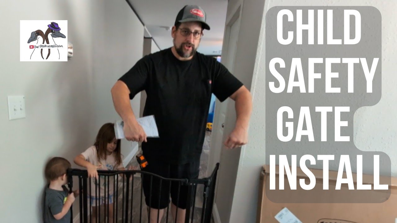 Installing Toddleroo Gates for Kids & Pets | Family Vlog New Home, New ...