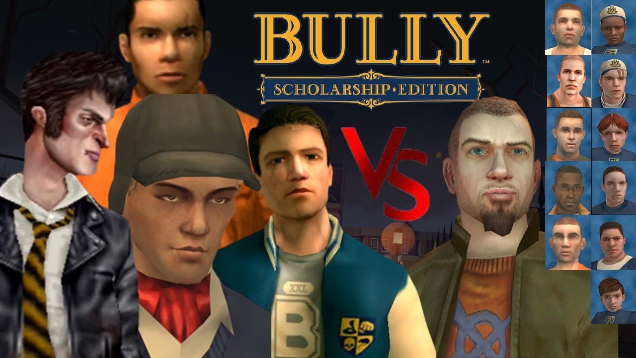 Bully SE: BETA Johnny, Derby, Edgar & Ted VS Jocks & Townies ( No ...