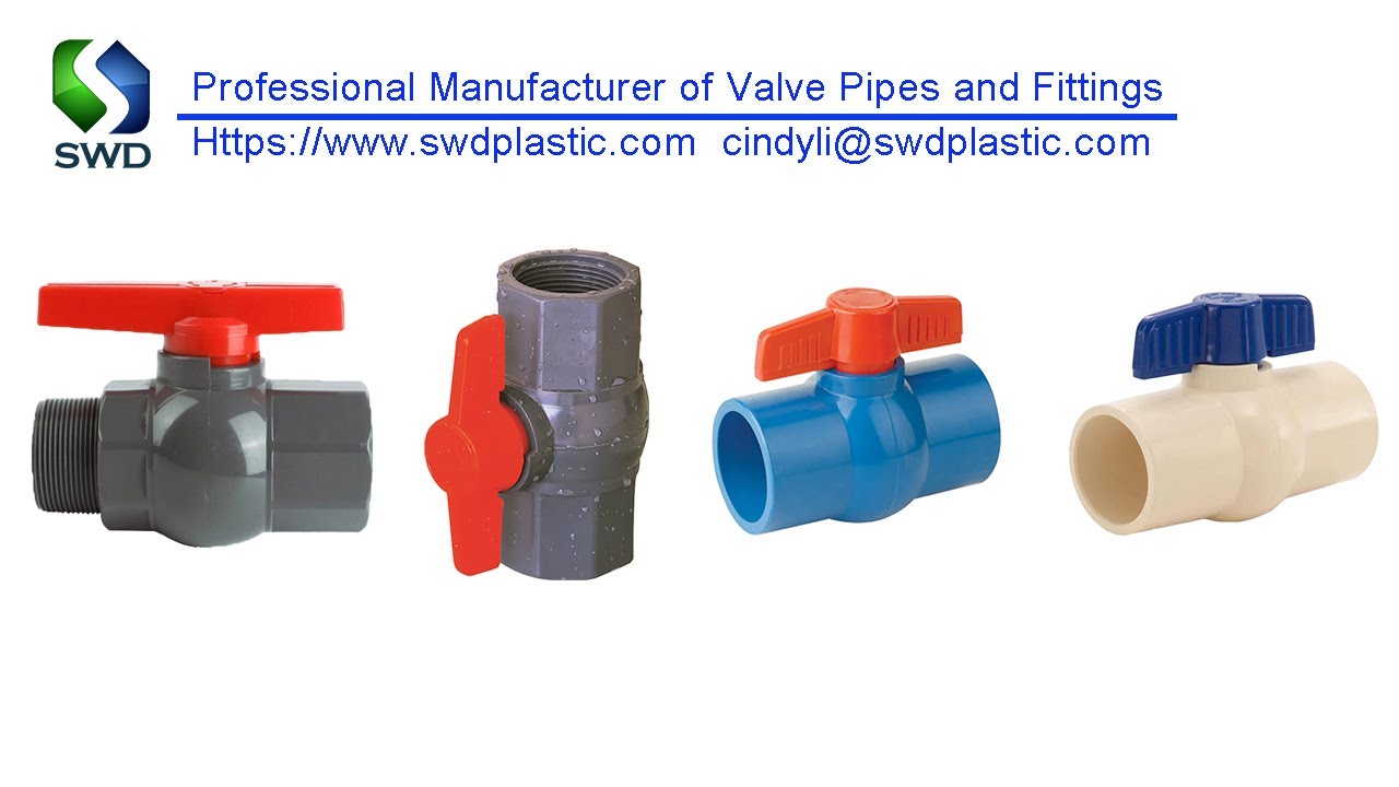 PVC ball valve production and inspection, more market information ...