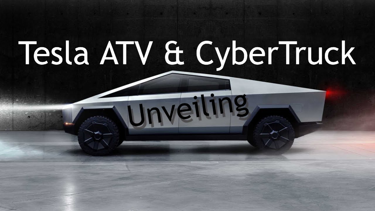 Tesla new ATV & CyberTruck Unveiling full event - YouTube