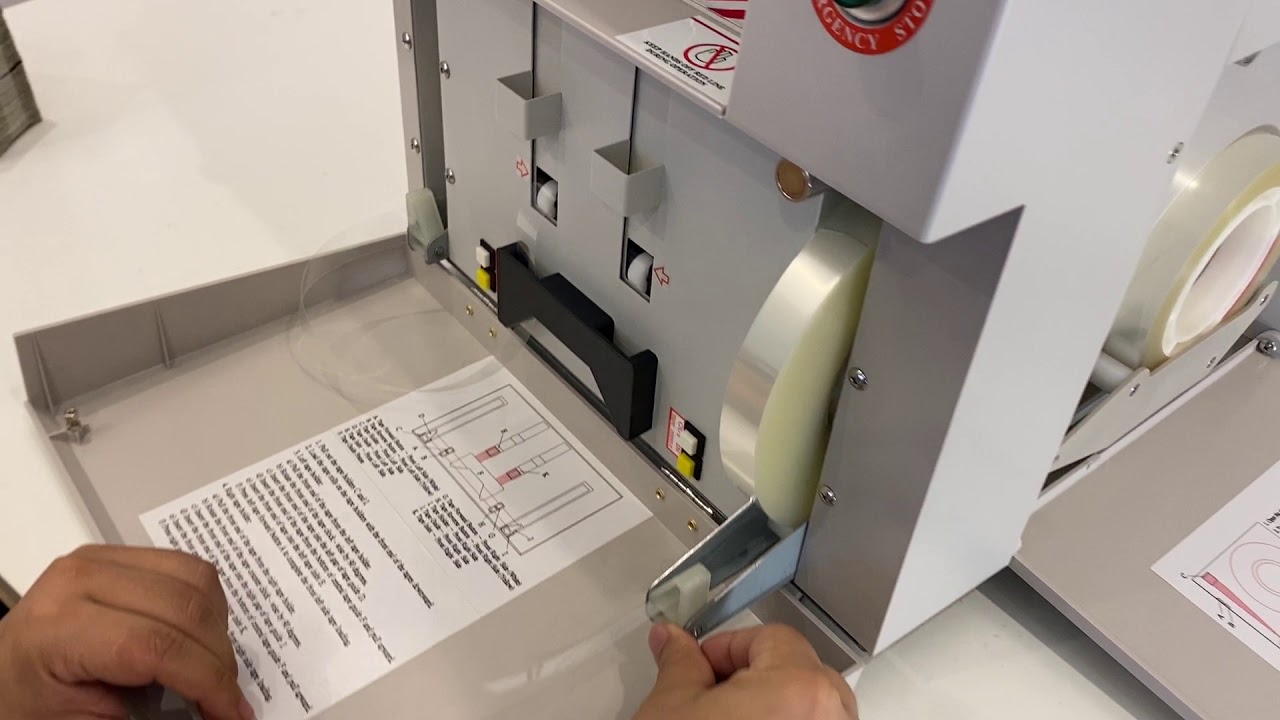 S-35 Tape Loading Setup - YouTube