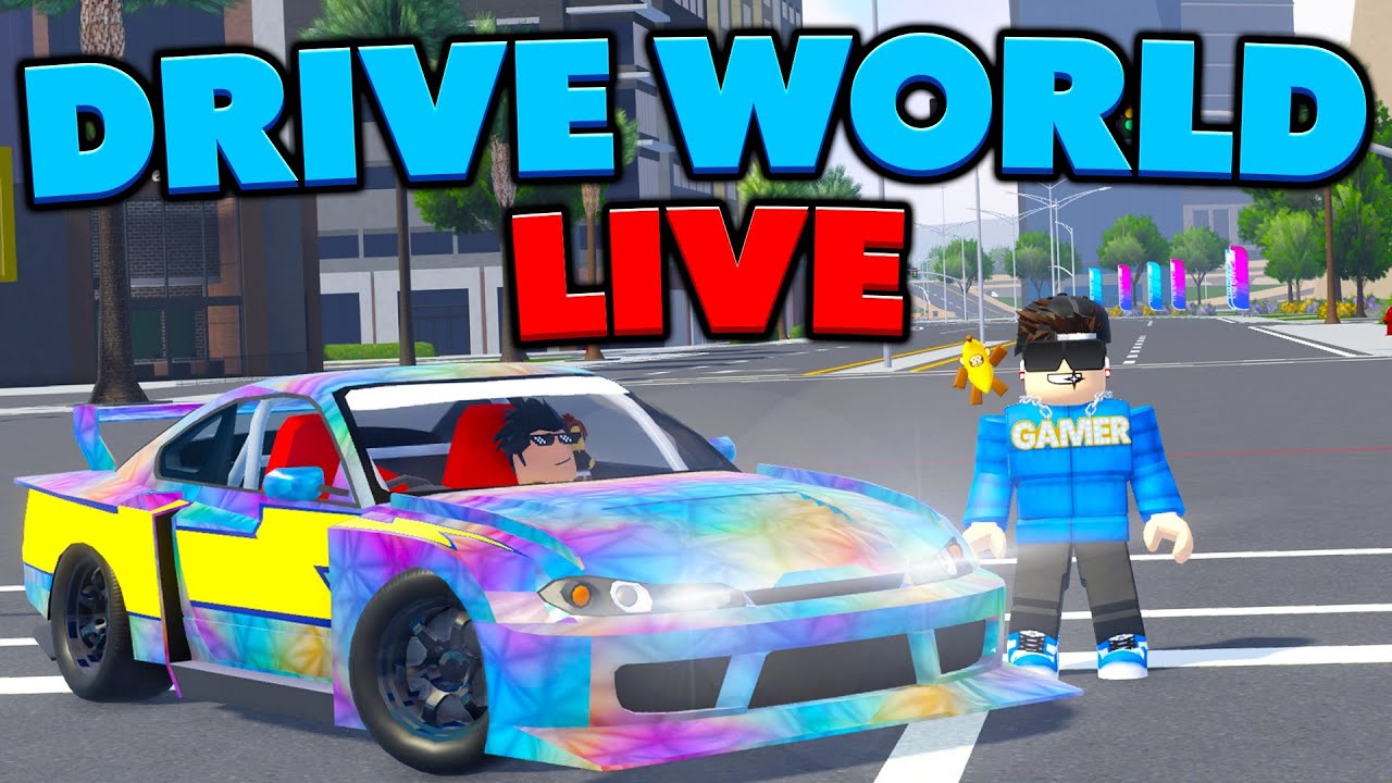 🔴 New UPDATE in Drive World! | Join to have fun and drive around! - YouTube