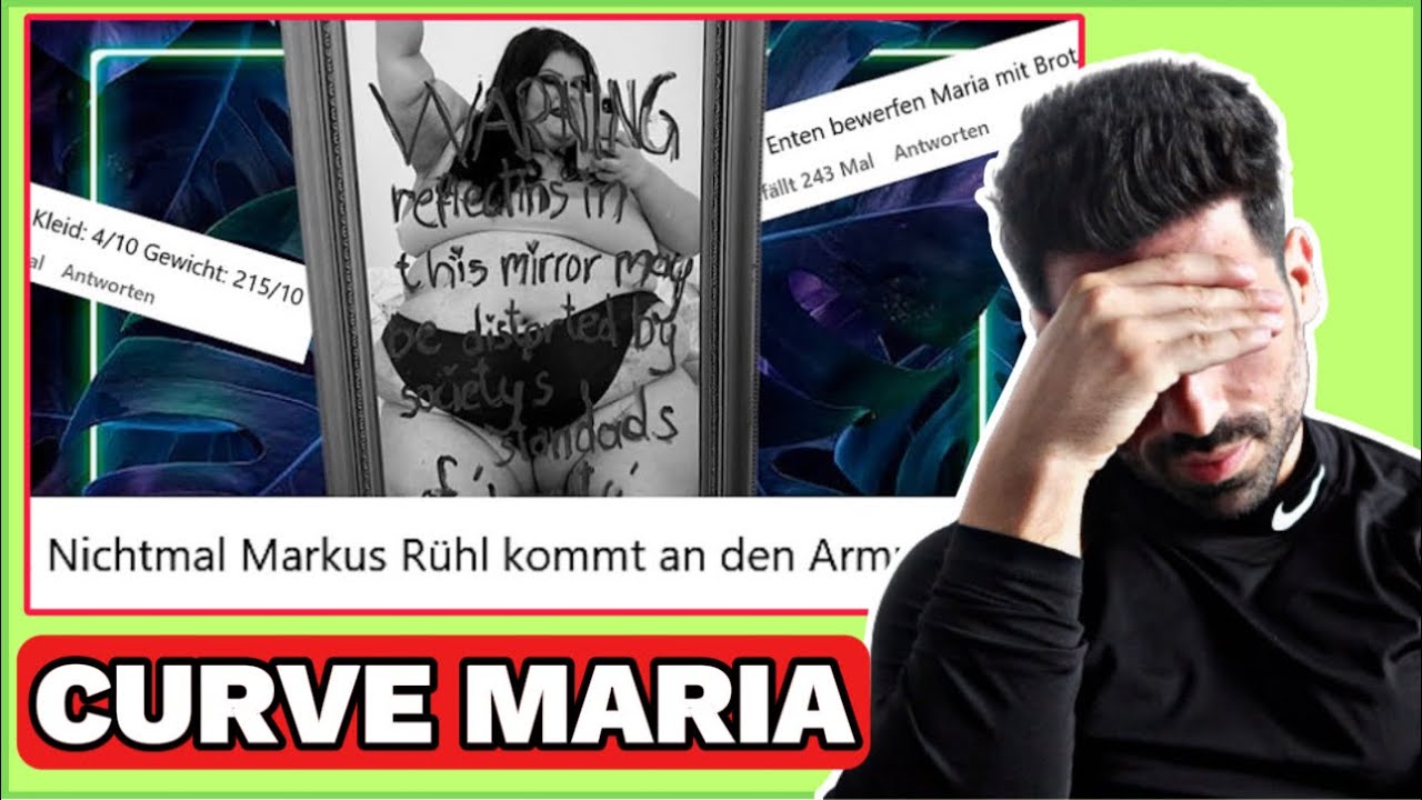 CURVE MARIA und die HEFTIGEN INSTA KOMMENTARE | Prinz Vegeta030 - YouTube