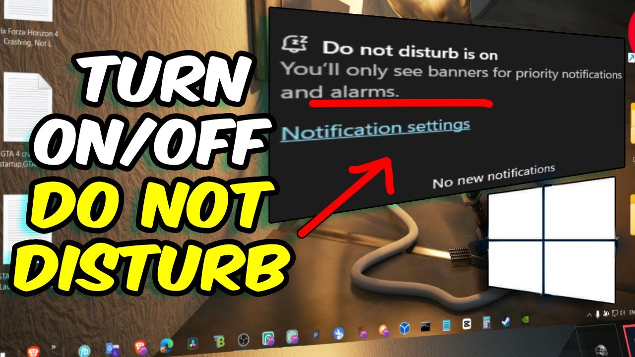 Windows 11: Step-by-Step Guide to Activating or Deactivating the Do Not ...