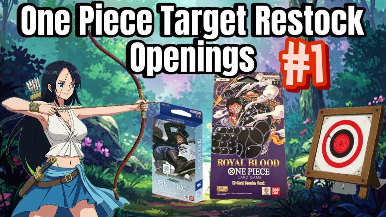 One Piece Target Restock Haul #1 - YouTube