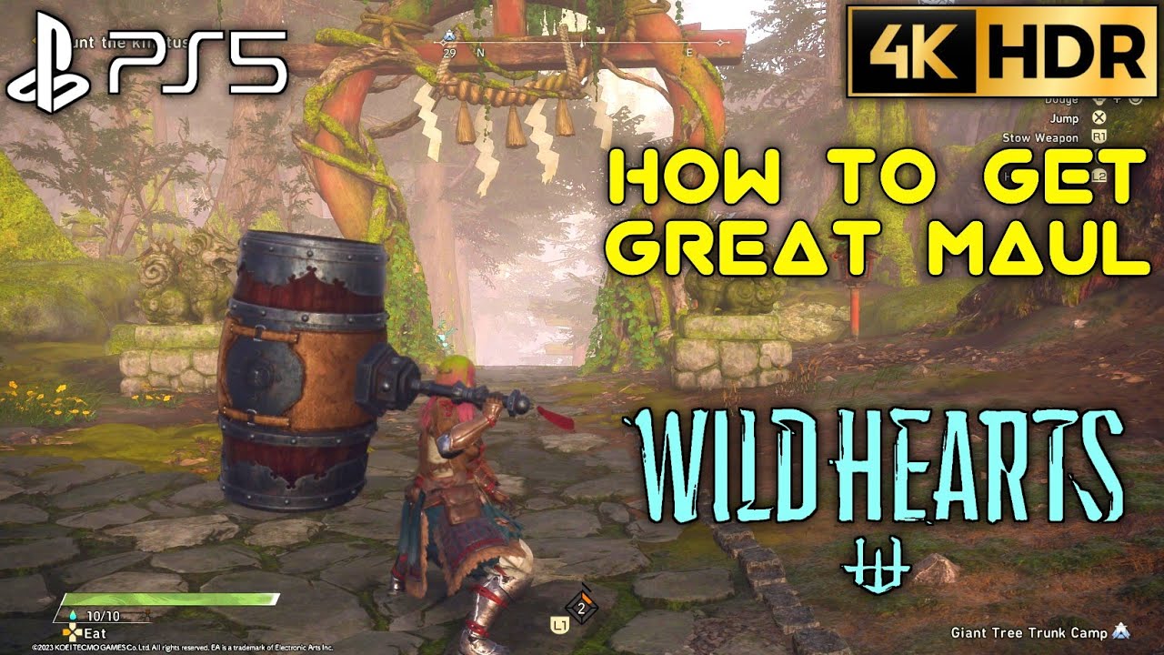 How to Get Great Maul WILD HEARTS Great Maul Location | Wild Hearts How ...