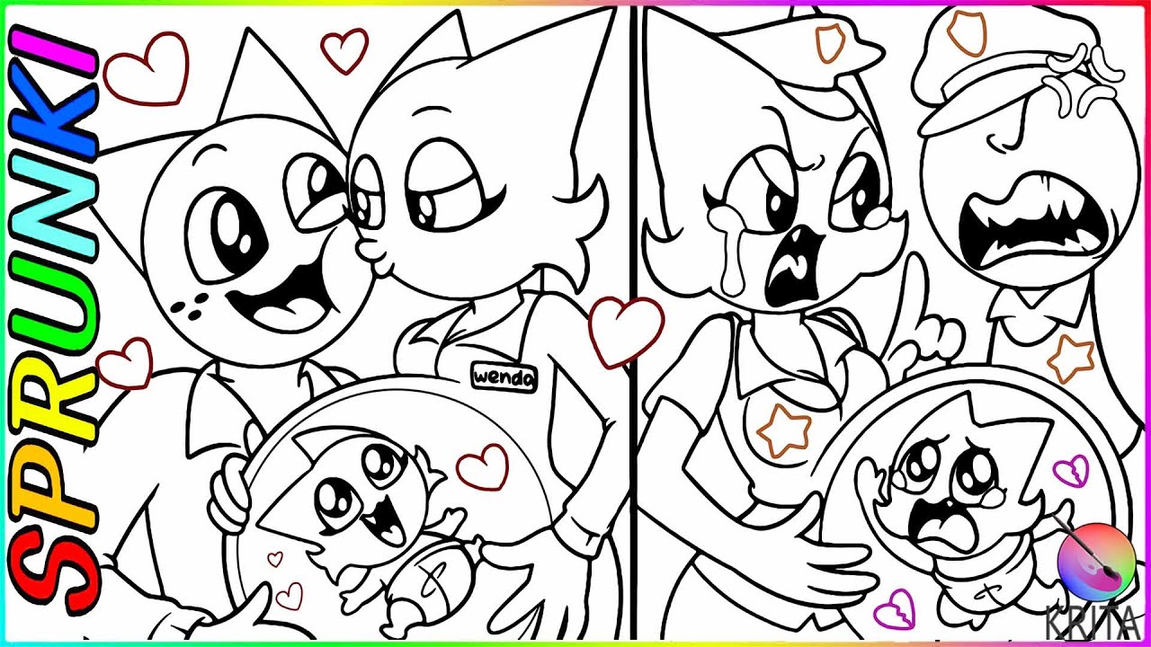Sprunki Family Police vs Family Thief!!! 💔 / Sprunki OC Song / NEW ...