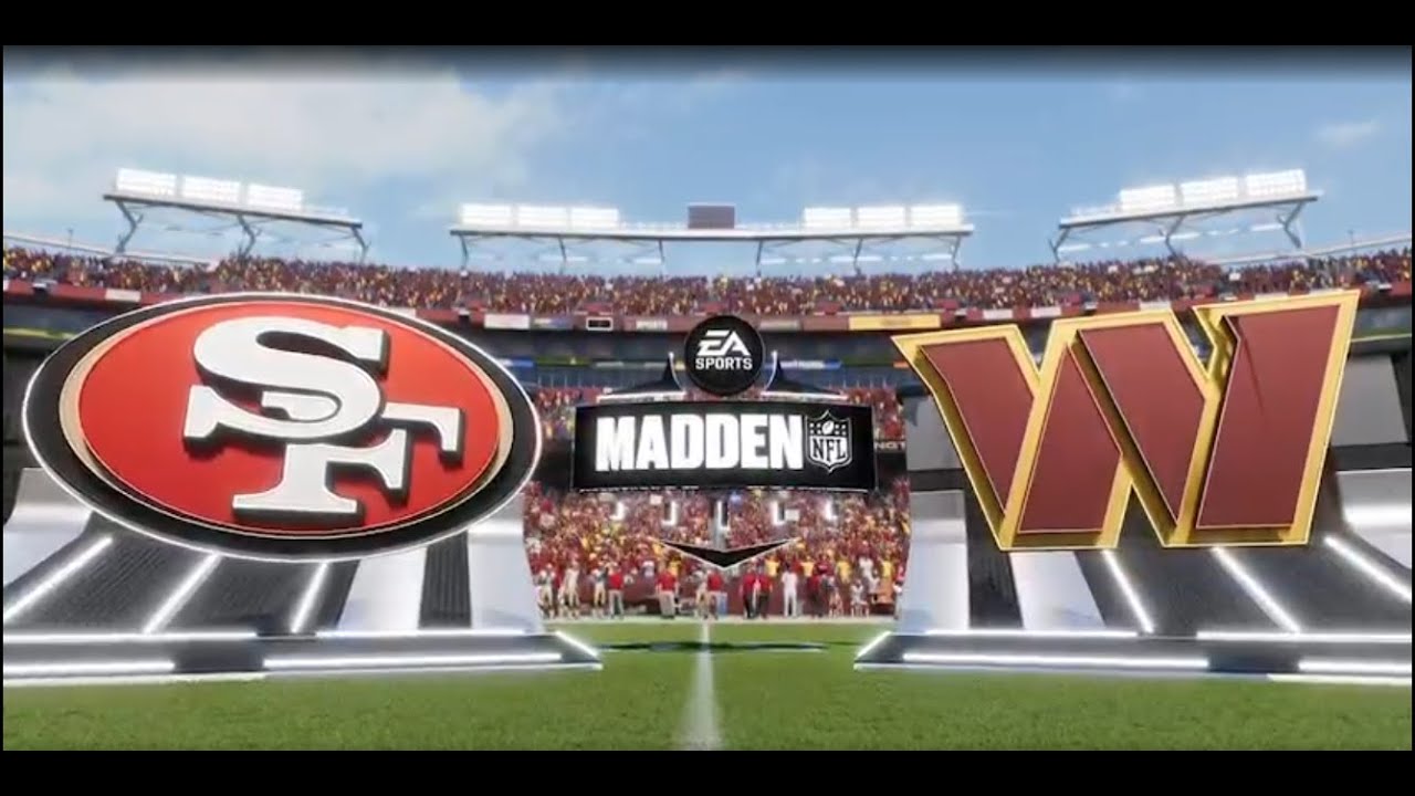 Madden 25 - Deebo Samuel and the Commanders vs the 49ers - YouTube