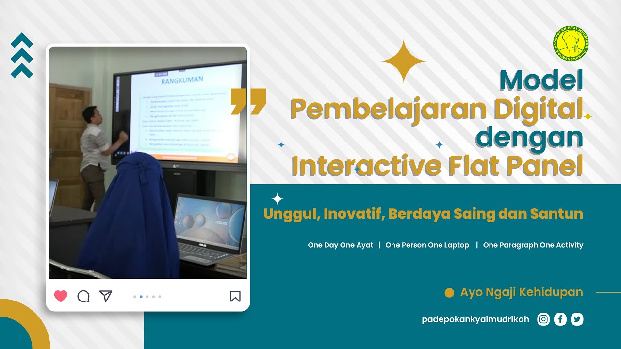 Model Pembelajaran Digital dengan Interactive Flat Panel IBS Padepokan ...