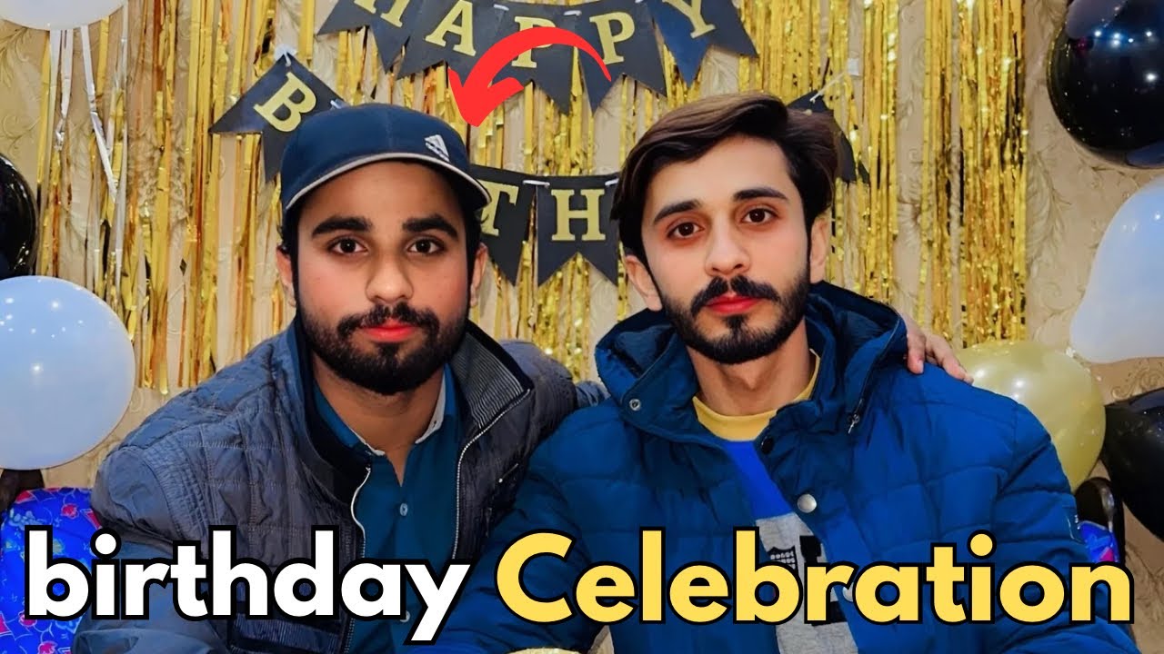 Birthday party celebration with friends || Asad ka cake cut kr dya 😃 ...