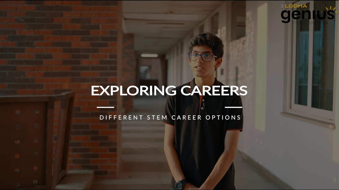 Exploring STEM Careers at the Lodha Genius Programme - YouTube
