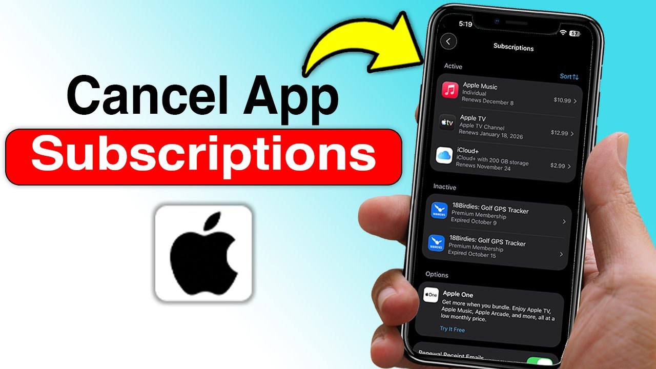 How To Cancel App Subscriptions on iPhone - Step by Step - YouTube
