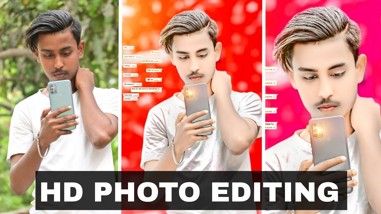 New Background Change Photo Editing || High HD Face Smooth Editing ...