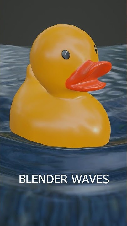 EASY Waves In Blender | 45 Seconds - YouTube